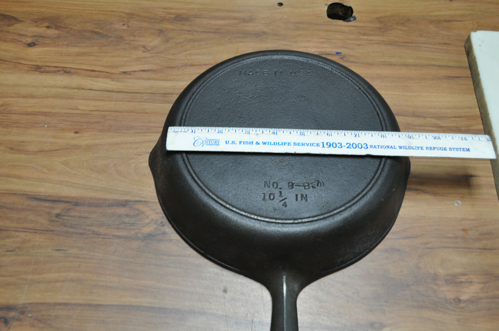 Vintage BSR Cast Iron Skillet No. 8-B #7 10 1/4 Inch Made in USA with ...