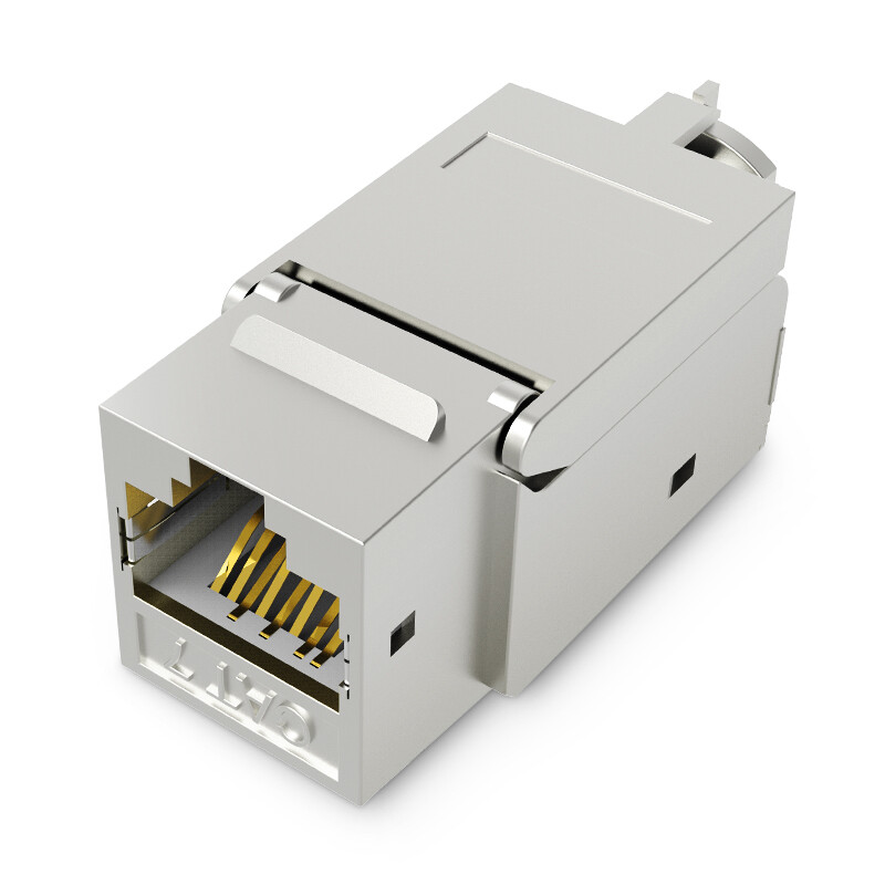 RJ45 Network Cat7 Face Plate Back Boxes Keystone Jack Head Plug Lan ...