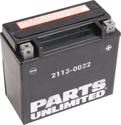 Parts Unlimited AFM Maintenance Free Battery YTX20HL-BS Indian ...