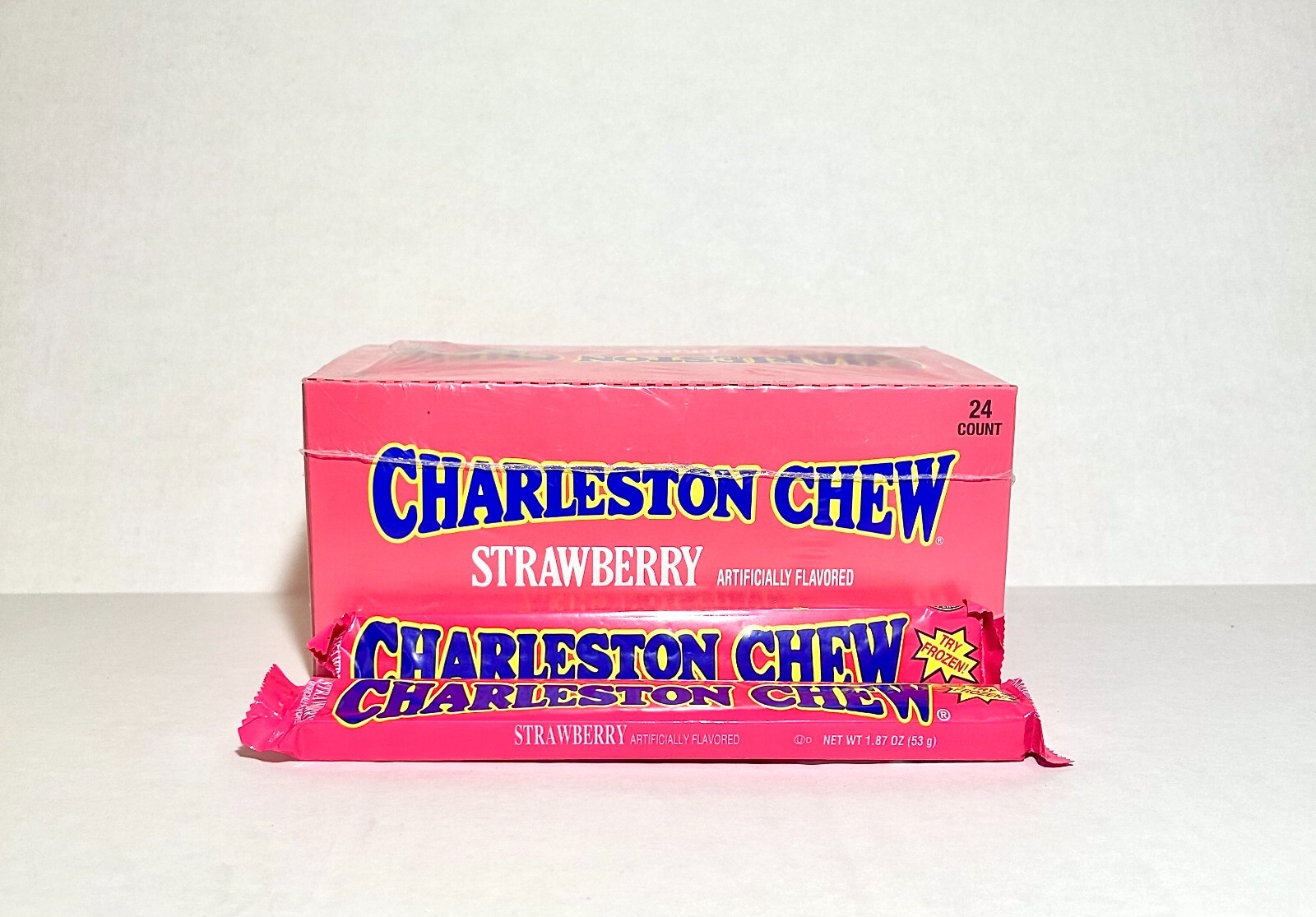 Charleston Chew Chocolate Strawberry Flavored Nougat *Pick Size* Boxes ...