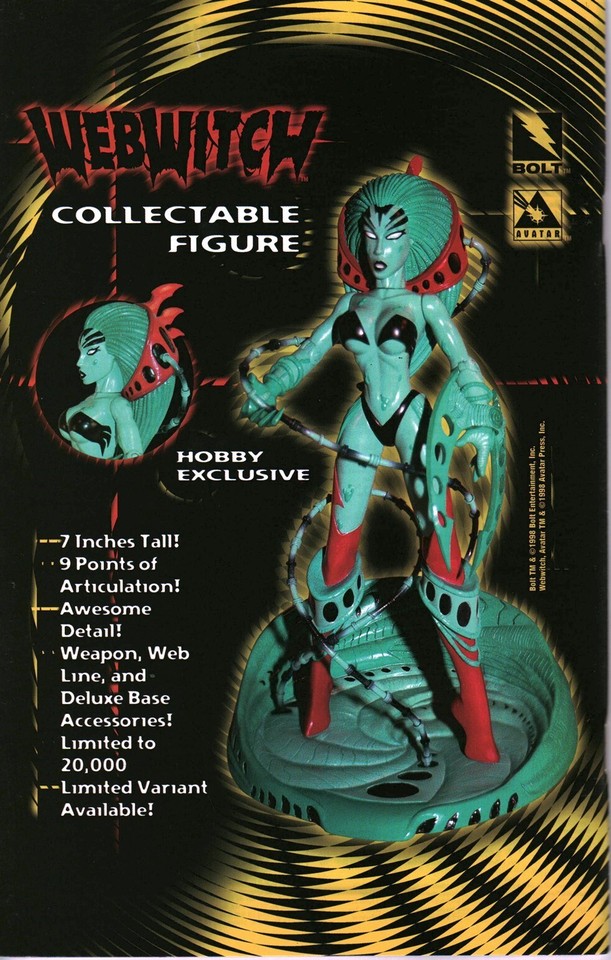 Avatar Press Threshold Comic Book #7 (1998) Cavewoman Variant Cover ...