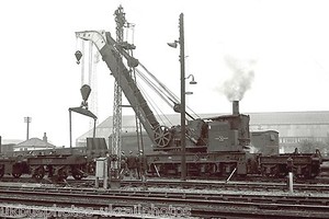 British Rail Breakdown Crane 103, Peterborough East Rail Photo | eBay