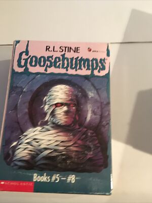 Goosebumps Boxed Set Books # 5-8 Vintage NEW RL Stine Apple Fiction 90s ...