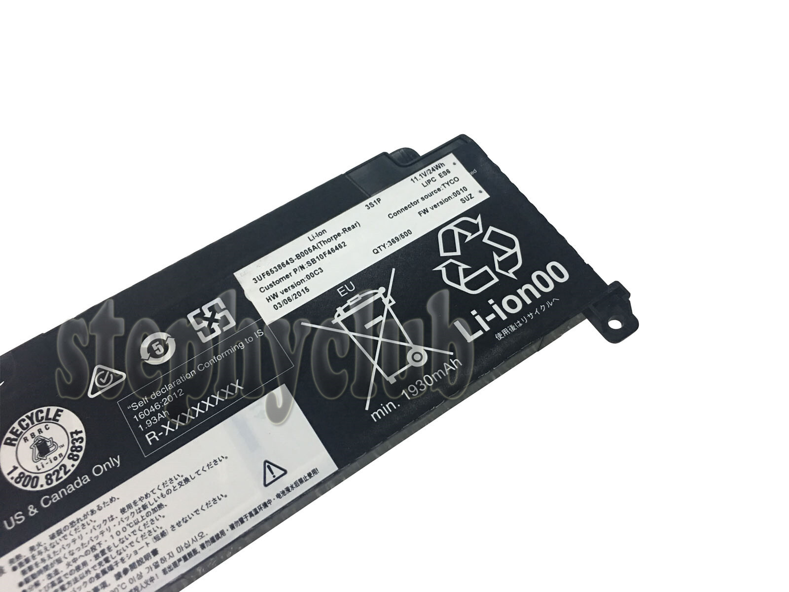 New Genuine 00HW024 00HW025 Battery for Lenovo T460S 01AV405 01AV406 ...