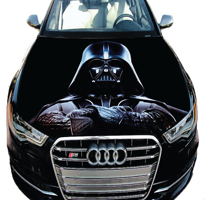 Vinyl Car Hood Wrap Color Graphics Decal Star Wars Hero Darth Vader ...