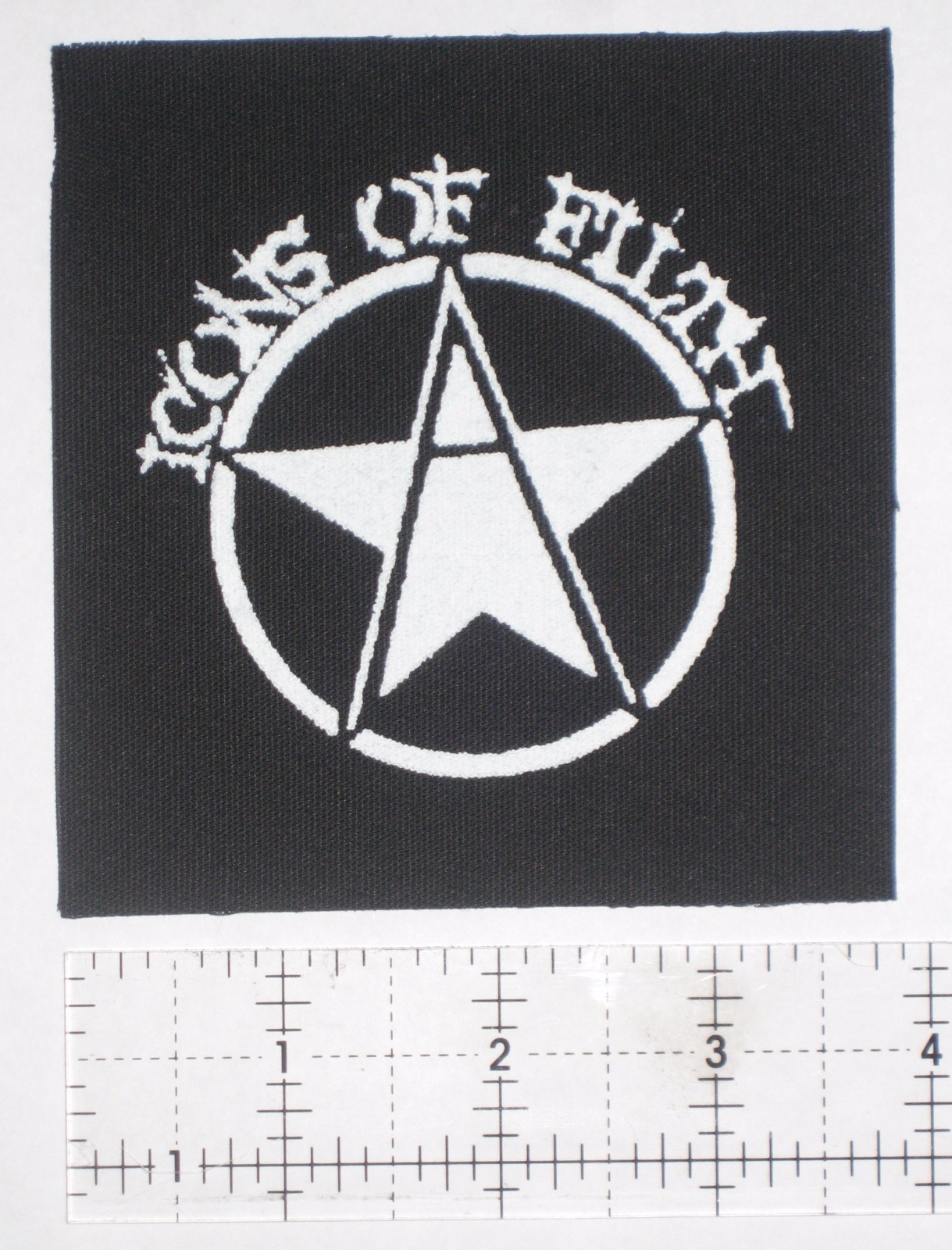 Icons of Filth Patch - Dystopia Crass Rudimentary Peni Nasum Hiatus ...