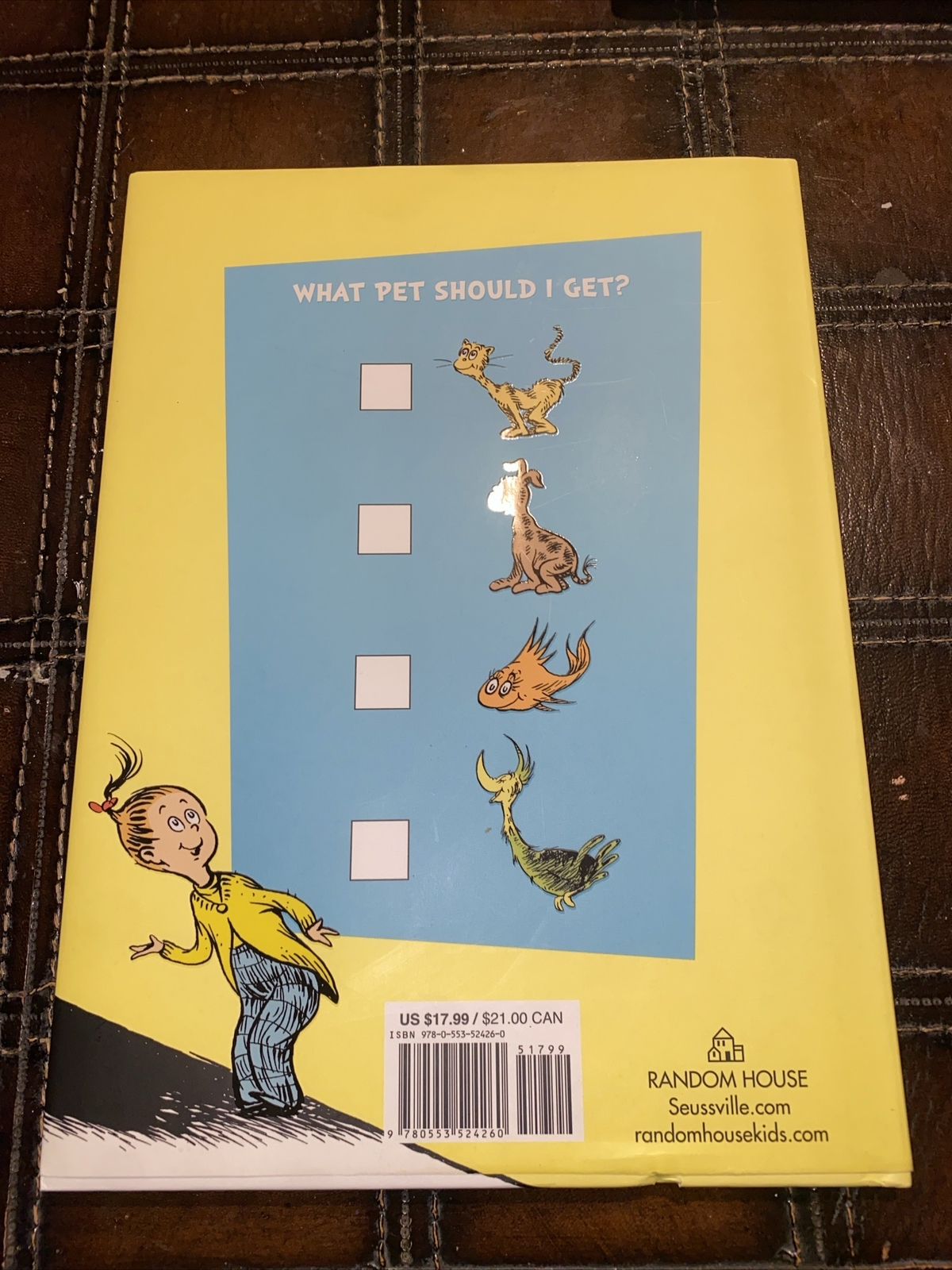 Classic Seuss Ser.: What Pet Should I Get? by Seuss (2015, Picture Book ...