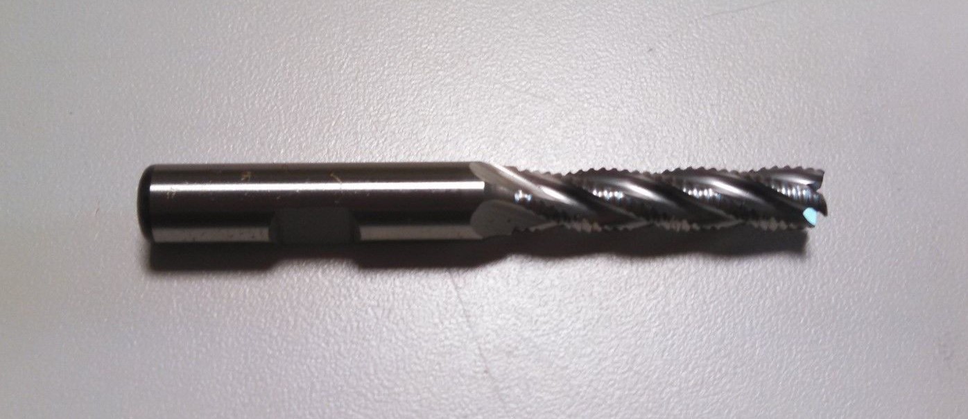 5/16" CONTROX ROUGHING END MILL 4 FLUTE 234621 5/16X3/8X1-3/8X3-1/8 NEW ...