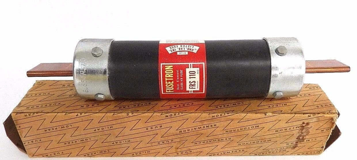 NIB BUSSMANN FUSETRON FRS-110 CLASS K9 DUEL-ELEMENT FUSE FRS110 | eBay