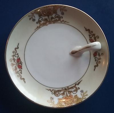 Noritake Single Handle Nappy Dish Raised Gold Vintage | eBay