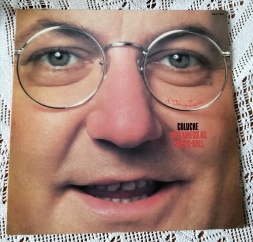 DISQUE VINYLE 33 T TOURS COLUCHE MES ADIEUX AU MUSIC HALL | eBay