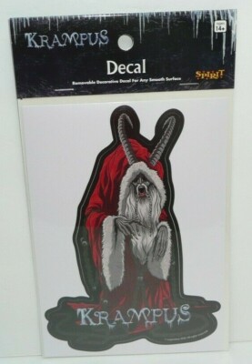 Krampus Decal Halloween Horror Movie For Car Computer Laptop Horned ...