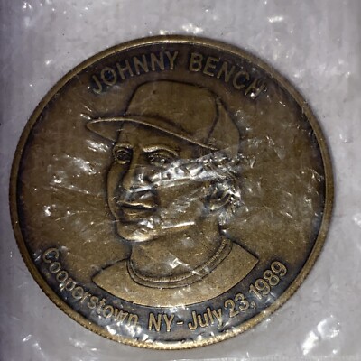 Commemorative Hillshire Farm Kahns's Johnny Bench Challenge Coin July ...