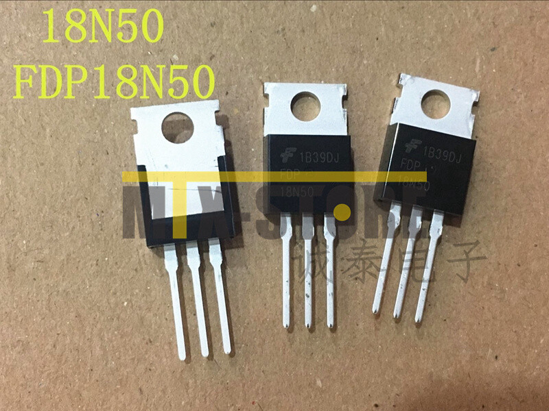 5pcs FDP18N50 500V N-Channel MOSFET FAIRCHILD TO-220 | eBay