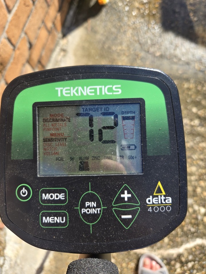 Teknetics Delta 4000 Metal Detector | eBay