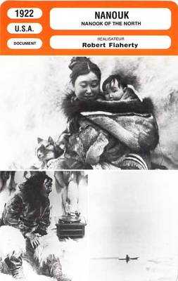 FICHE CINEMA : NANOUK Allakariallak,Nyla,Allee,Flaherty 1922 Nanook of ...