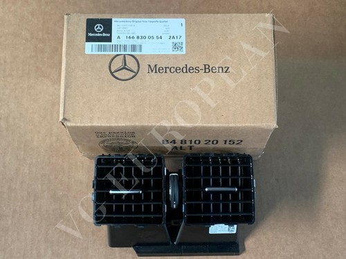 Mercedes-Benz W166 GL ML Class Genuine Center Rear Vent Assembly AC ...