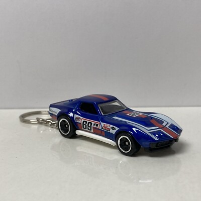 RARE KEY CHAIN BLUE CHEVY CORVETTE COPO CUSTOM LIMITED EDITION 1969 | eBay