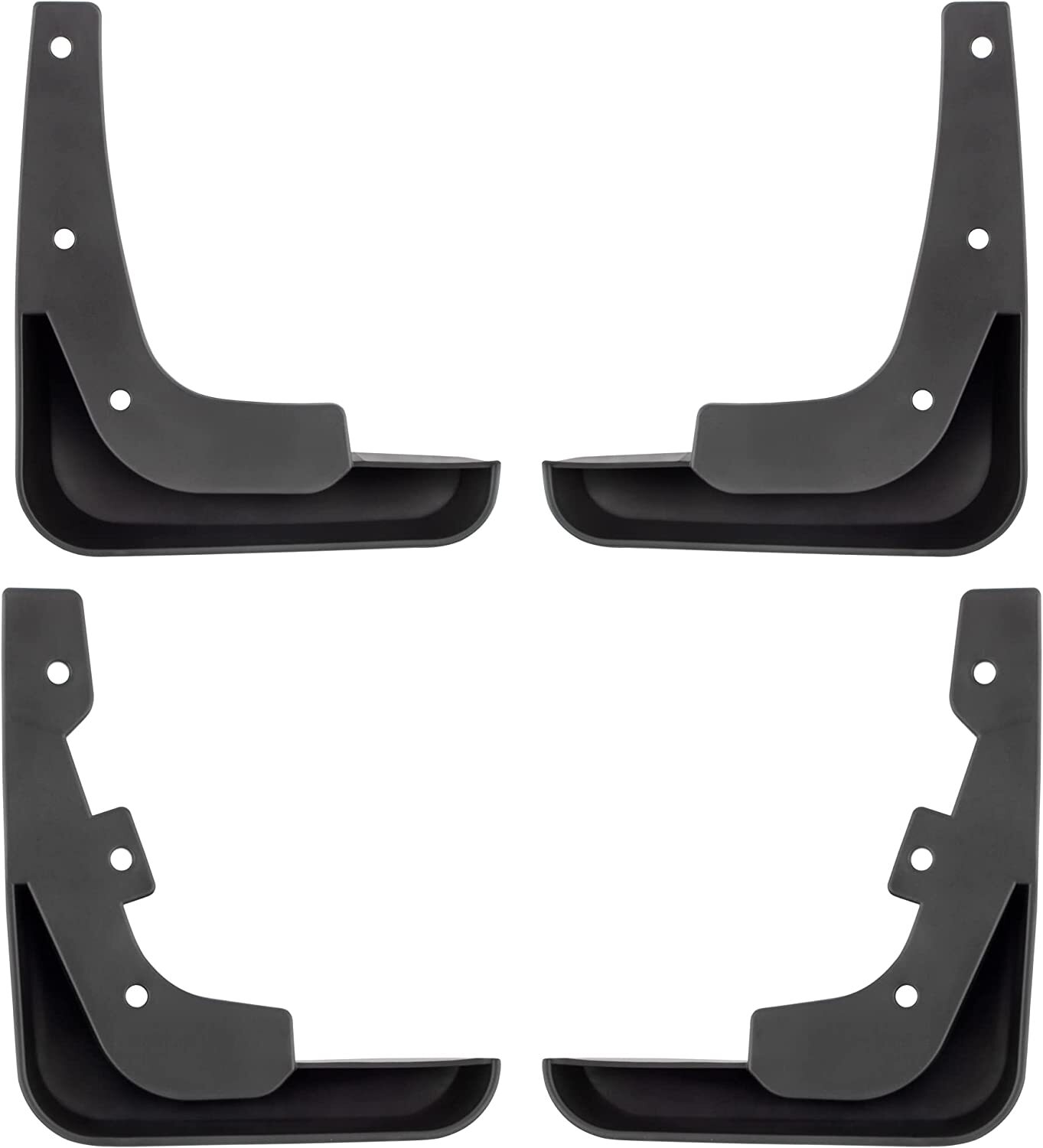 Qty4 Fits Lexus ES ES240 ES330 ES350 07-12 Splash Guards Mud Flaps ...