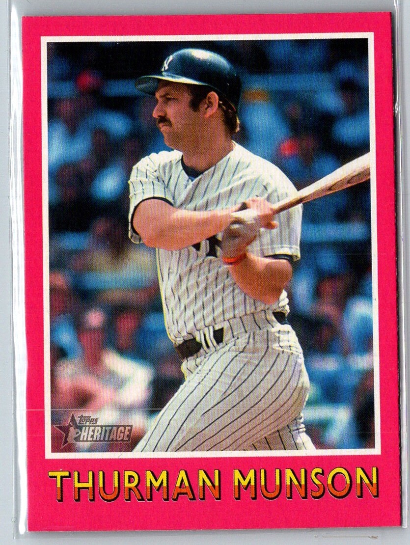 Thurman Munson 1969 Thurman Munson Rookie Type I Original Photo By New