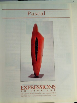 PASCAL ART PIECES ORIG VTG 2002 ADVERTISEMENT, | eBay