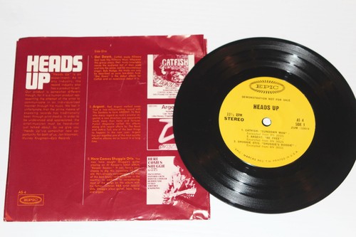 Heads Up AS 4- Demo Promo Sampler - Argent Jam Factory - Epic 33 7 ...