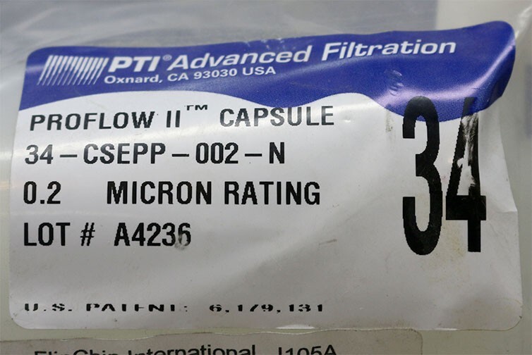 PTI Advanced Filtration 34-CSEPP-002-N Proflow II Capsule Filter New | eBay