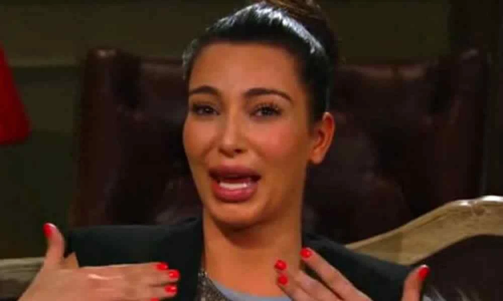 Kim Kardashian Crying Face