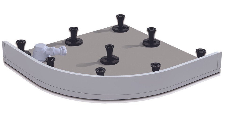 Riser Kit for Quadrant shower enclosure stone tray PR | eBay UK
