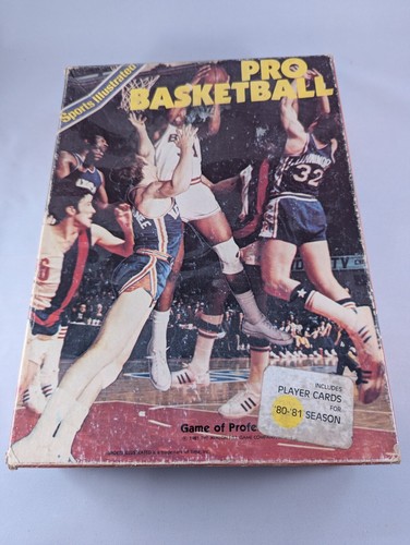 Pro Basketball Game 1980-81 Players Avalon Hill Sports Illustrated ...