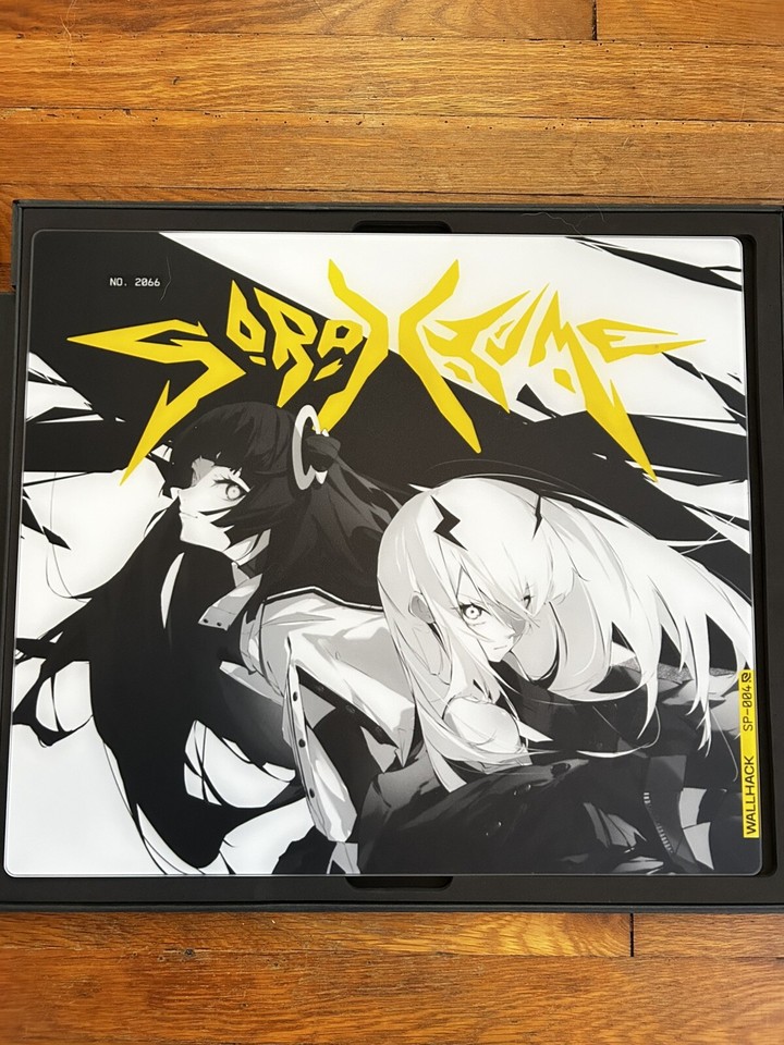 Wallhack SP-004 Limited Edition: Twins Sora & Yume Glass Mousepad IN ...