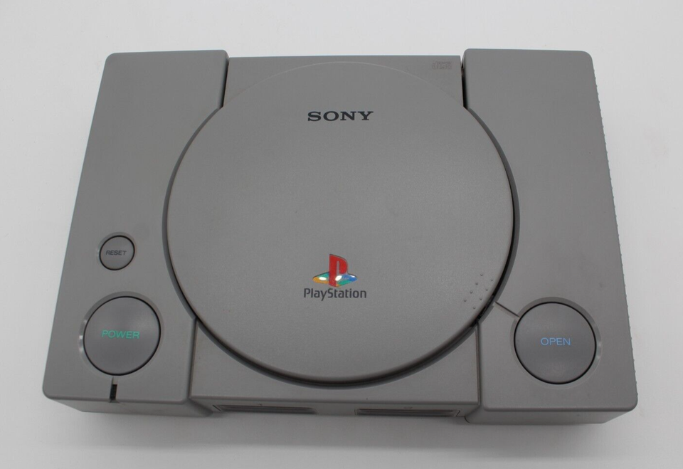 Sony PS1 PlayStation 1 Gray Console (SCPH-5501) with Controller, Memory ...