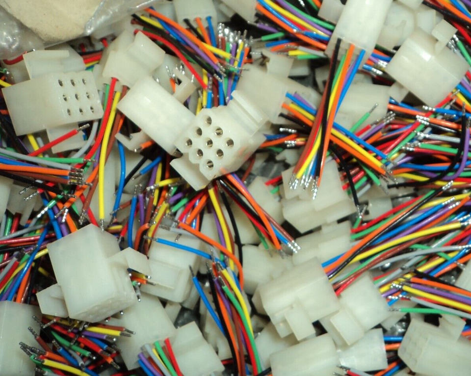 Molex MLX Connector - Molex 9 Wire Connector with Pins and wires 50-84 ...