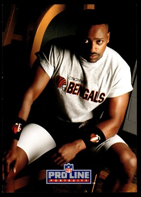 1991 Pro Line Portraits #149 Eric Thomas Cincinnati Bengals | eBay