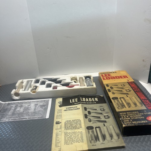 VINTAGE LEE LOADER HANDLOADER ORIGINAL . 20 Gauge 2 3/4 COMPLETE SET | eBay