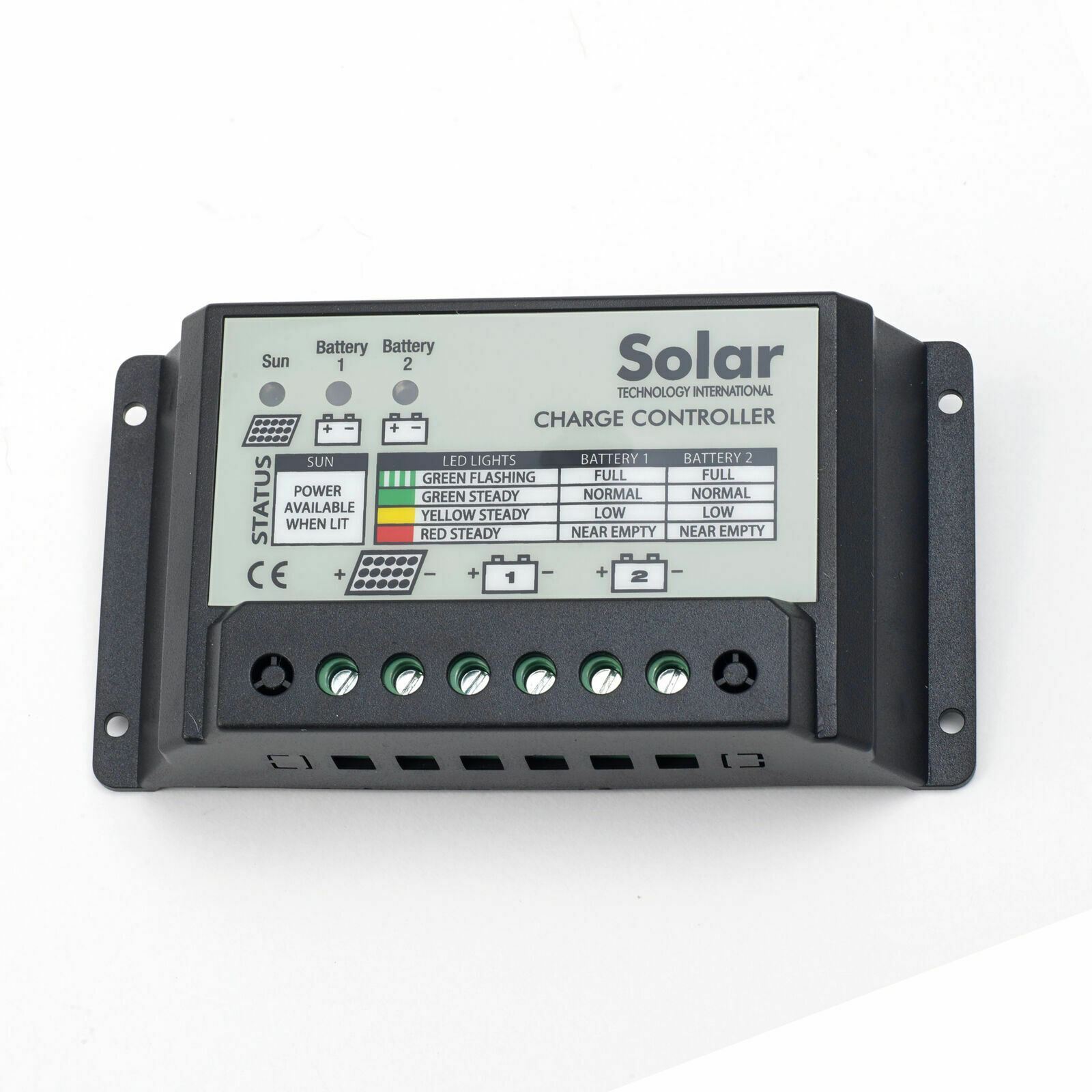 Solar Technology 20w Rigid solar Panel Kit + 10 AH Controller Use ...