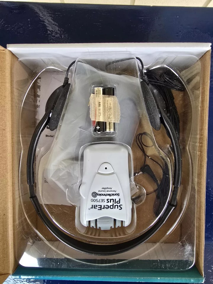 Super Ear Plus SE7500 Personal Sound Amplifier - (Open Box, New) | eBay