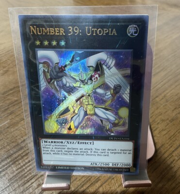 Yu-Gi-Oh! TCG 1x Number 39: Utopia DUPO-EN104 Limited Edition Ultra ...