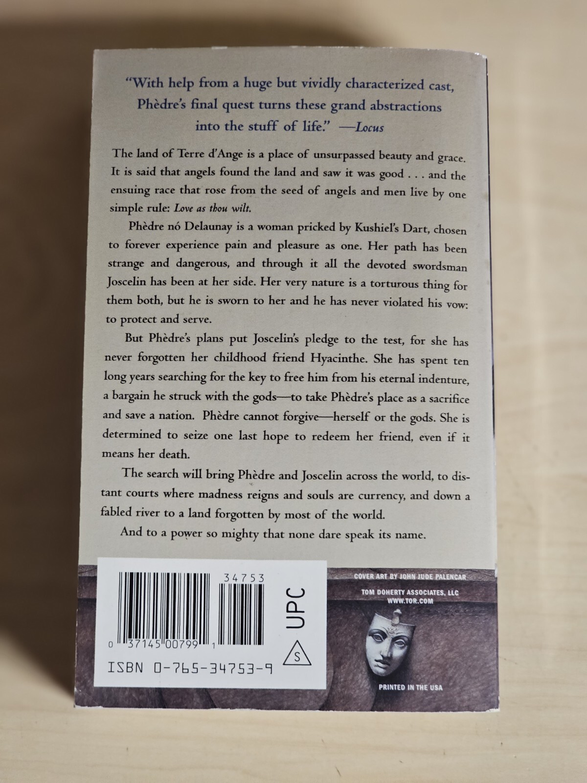 Kushiel's Legacy Series Kushiel's Avatar by Jacqueline Carey 2004 Mass ...