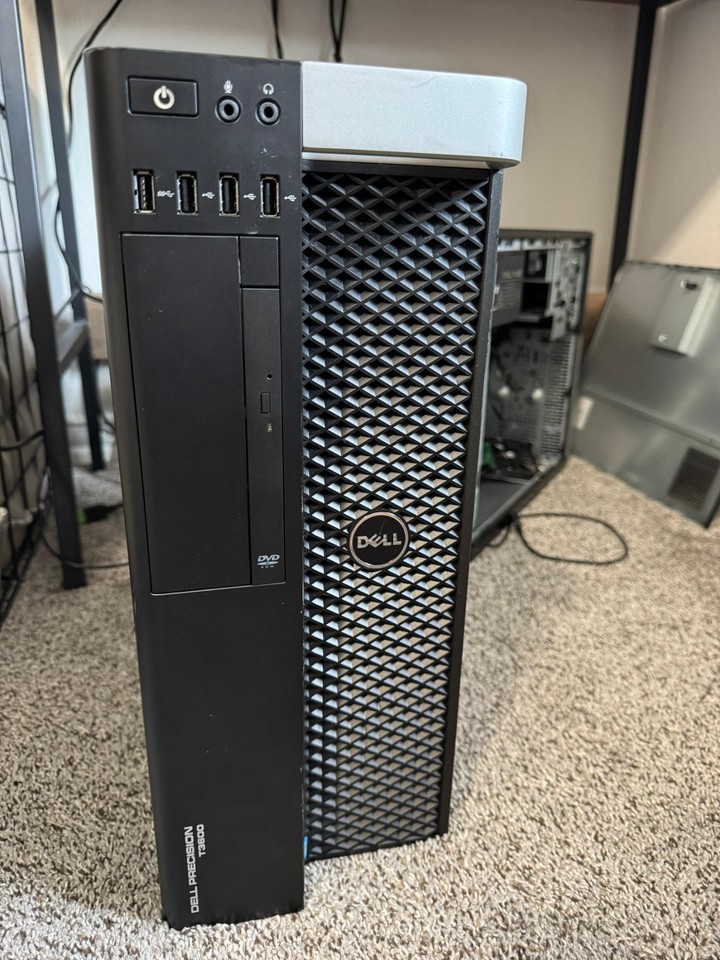 Dell Precision T3600 PC | E5-1607 | 16GB | NVIDIA GPU | No HDD | 2 Bad ...