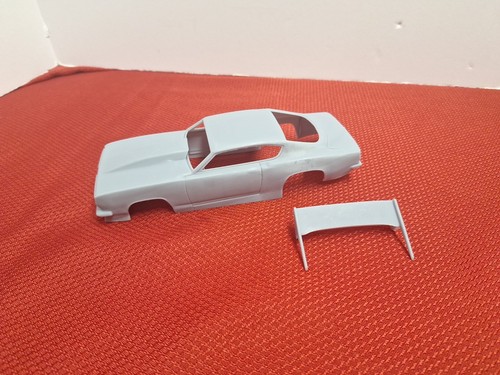 ABS-LIKE RESIN 3D PRINTED 1/25 1968 BARRACUDA PRO MOD DRAG BODY WITH ...