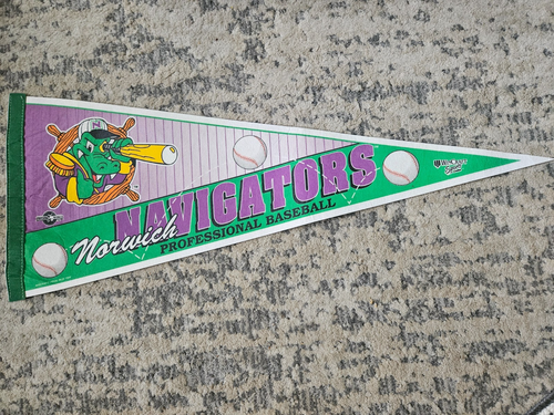 Norwich Navigators Vintage Minor League Baseball Pennant | eBay