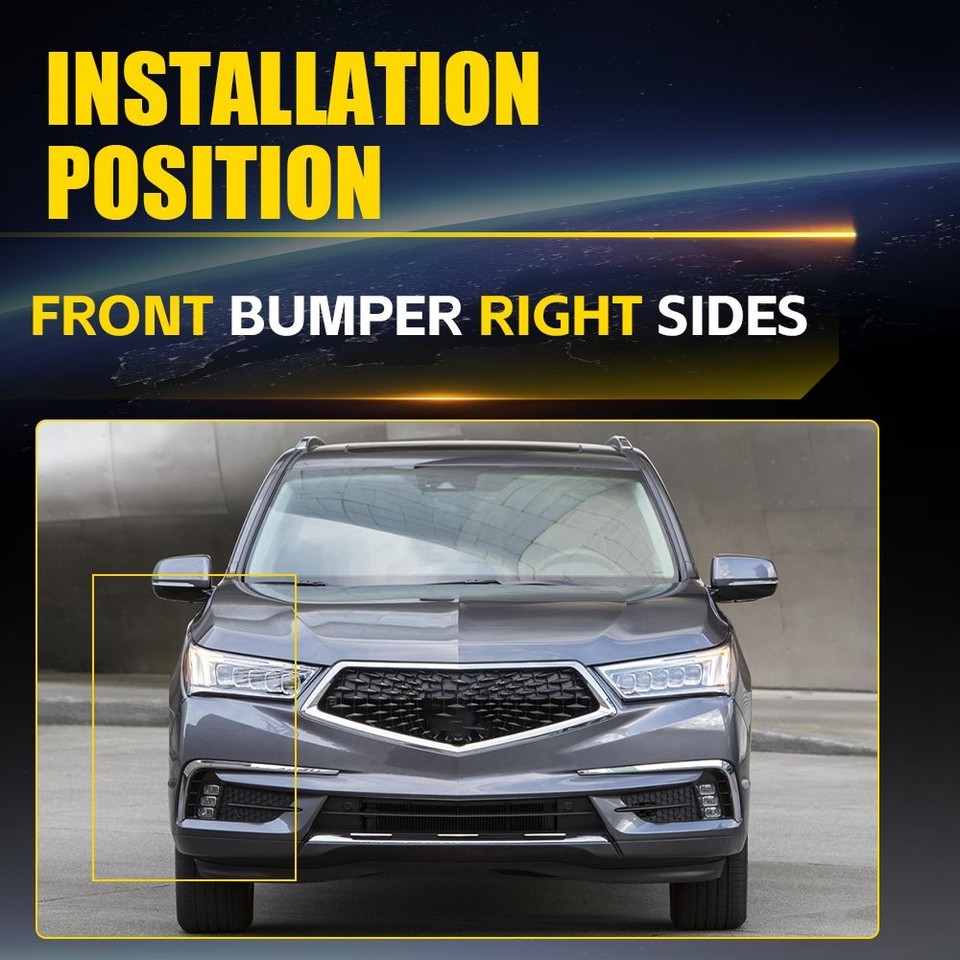 For 2017-2020 Acura MDX Front Passenger Side Bumper Cover Retainer ...