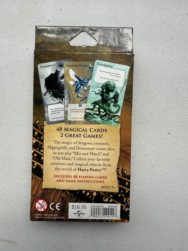 Wizarding World of Harry Potter Playing Cards | Two Game Deck | NIB | eBay