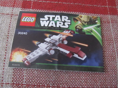 Lego Star Wars #30240 instruction book/manual only | eBay