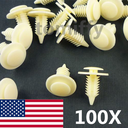 100 Pcs Door Panel Clips Fasteners Fits For Dodge Ram 1500 2500 3500 ...