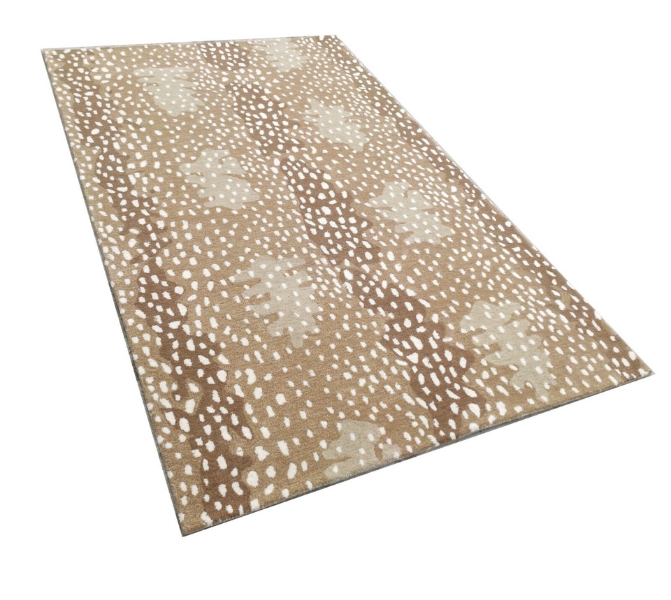 Antelope Area Rug Handmade Stark Like Design Tufted 100% Wool 3x5 5x8 ...