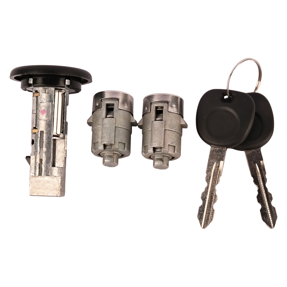 Ignition Switch & Front Door Lock Cylinders with 2 Keys Fit for ...