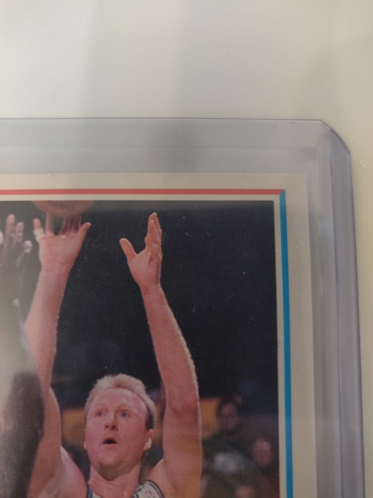 RARE "o" ERROR MISPRINT 1990 Fleer Basketball Larry Bird Card #8 Boston ...