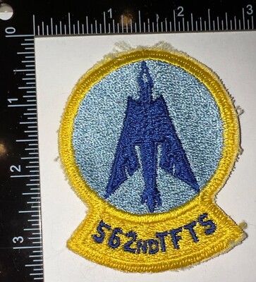 USAF US Air Force 562nd Tactical Fighter Training Squadron Patch | eBay